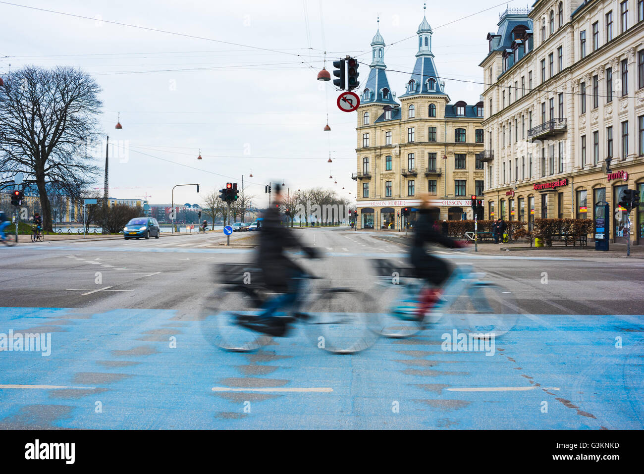 Cycle path copenhagen hi-res stock photography and images - Alamy