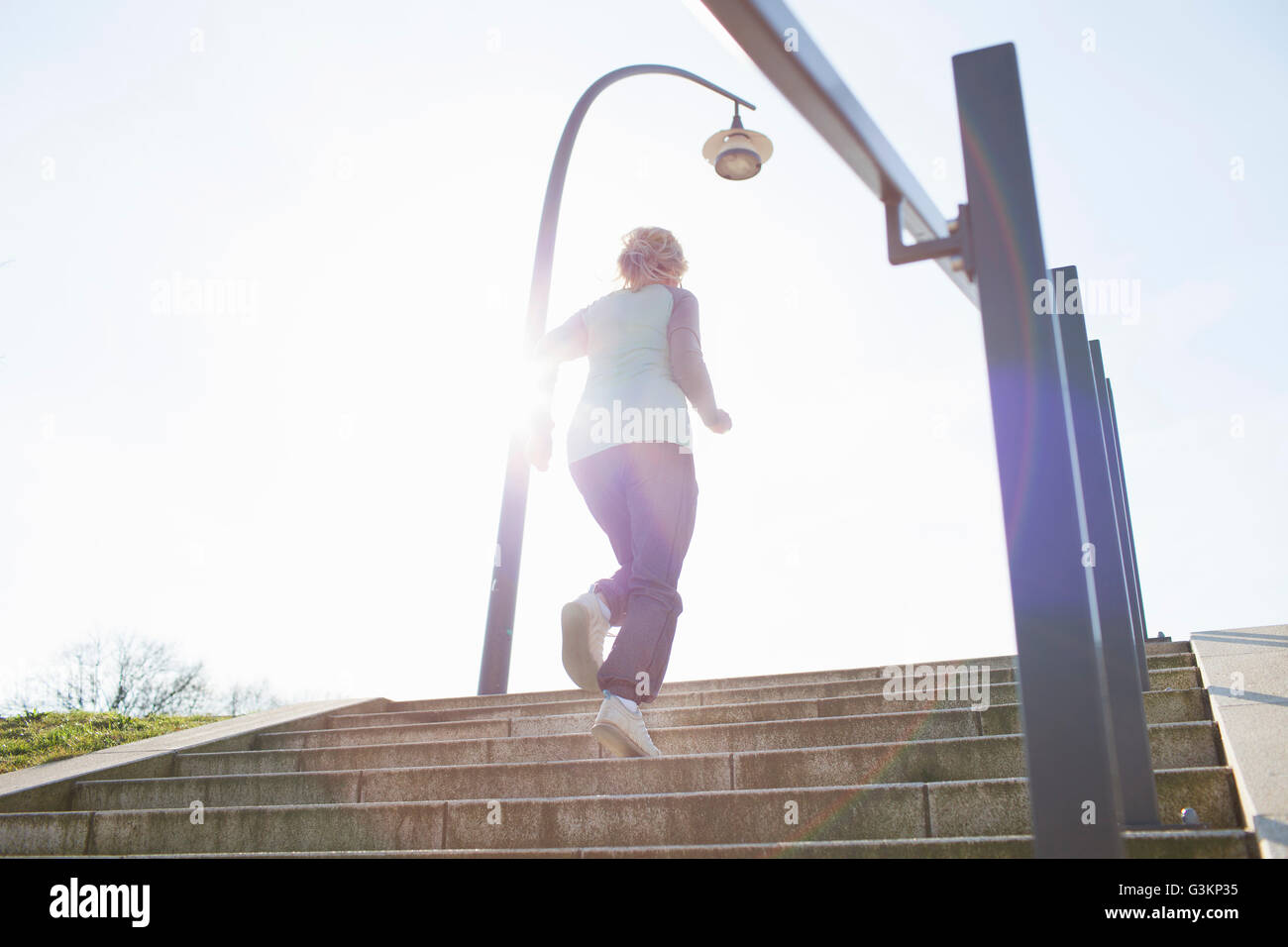 Low angle rear view hi-res stock photography and images - Alamy