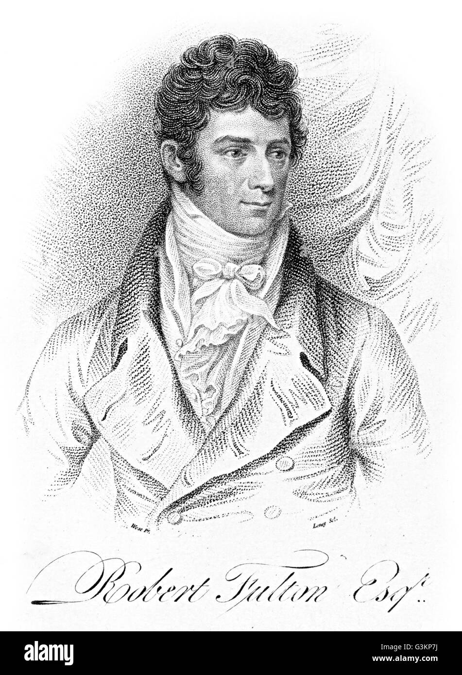 Robert Fulton, 1765 - 1815 Stock Photo - Alamy