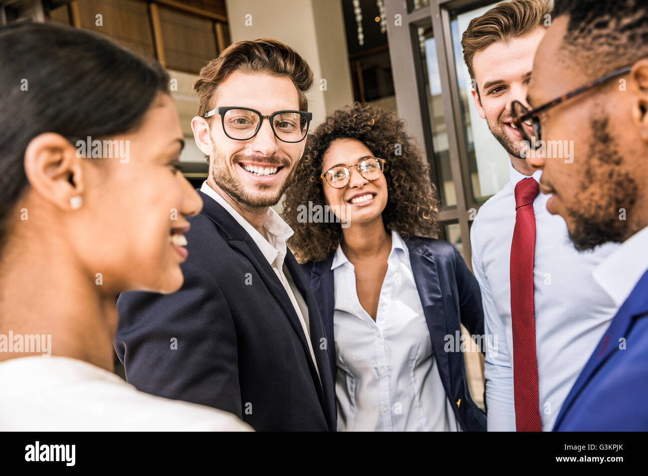 Male and female outside hi-res stock photography and images - Alamy