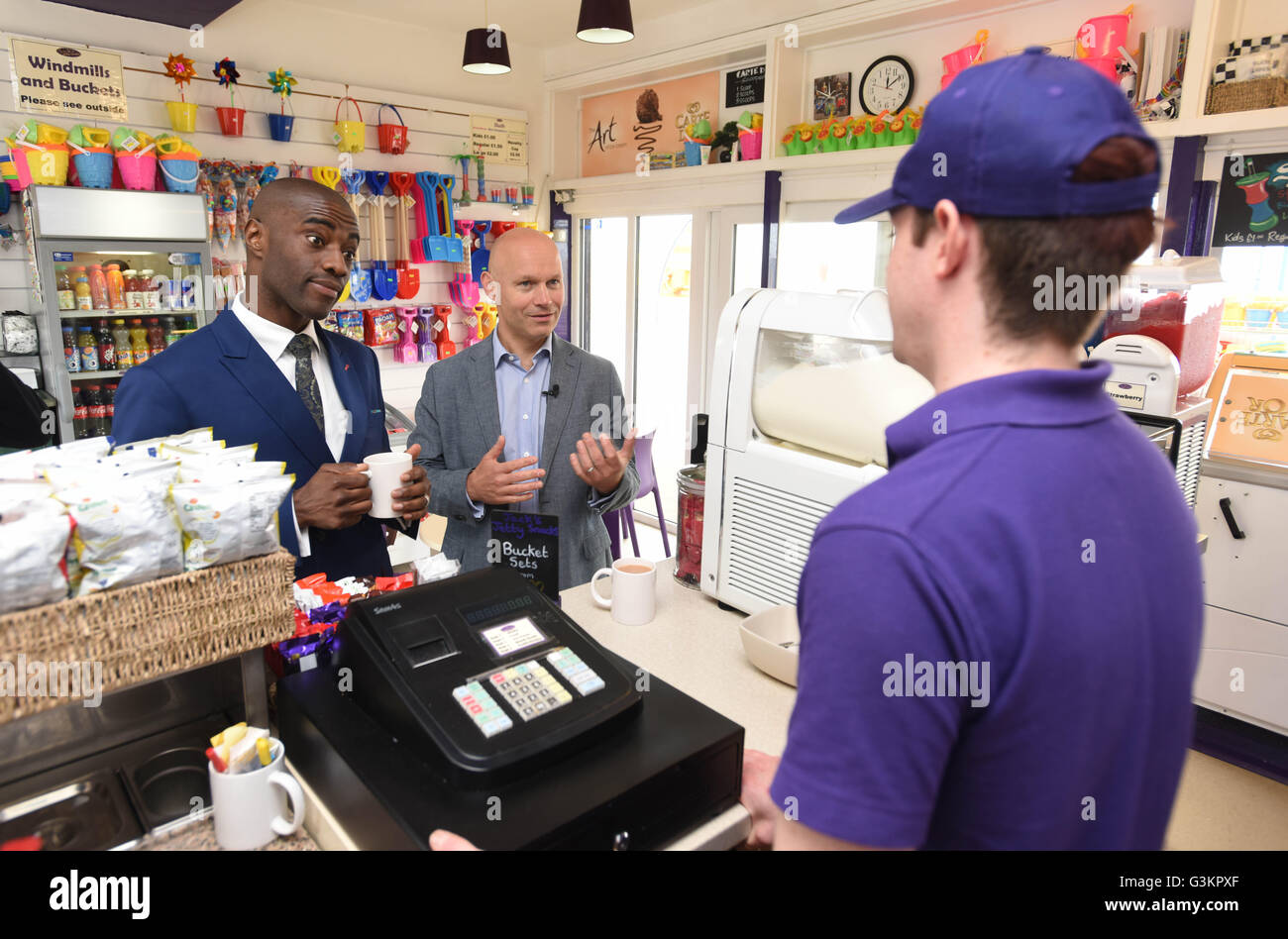 EDITORIAL USE ONLY Tim Campbell, Apprentice winner and iStreet ...