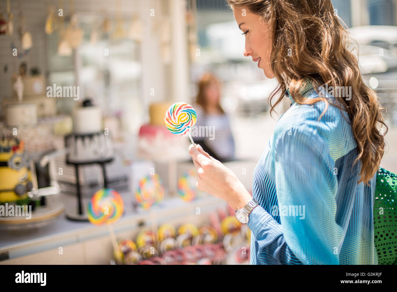 Lollipop sweet shop hi-res stock photography and images - Alamy