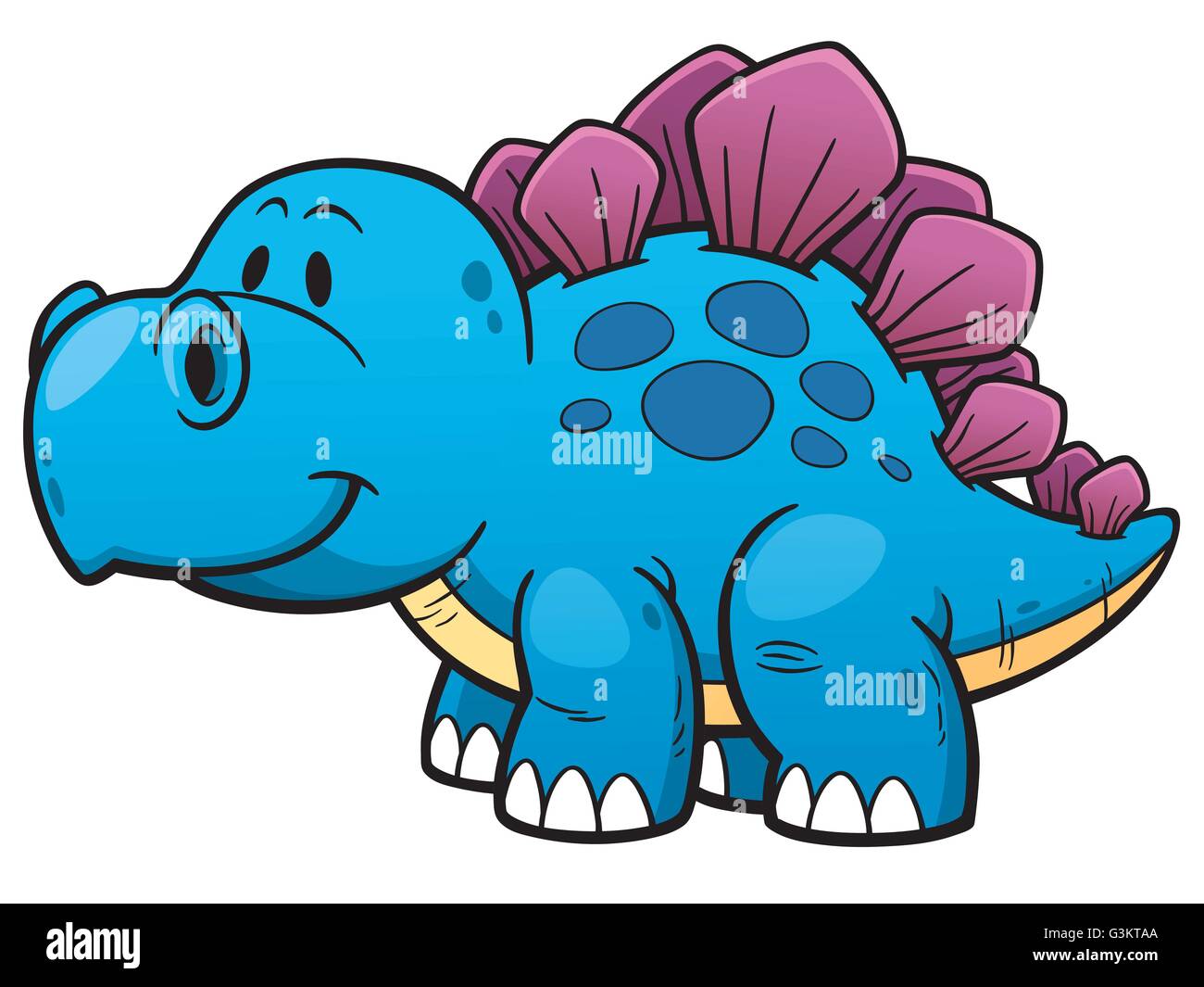 Vector illustration of Dinosaurs cartoon Stock Vector Image & Art - Alamy