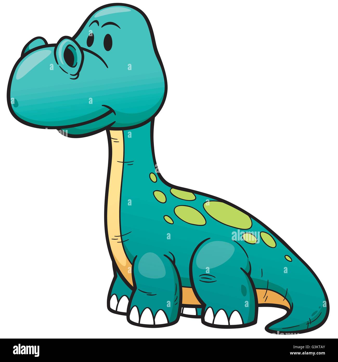 Vector illustration of Dinosaurs cartoon Stock Vector Image & Art - Alamy