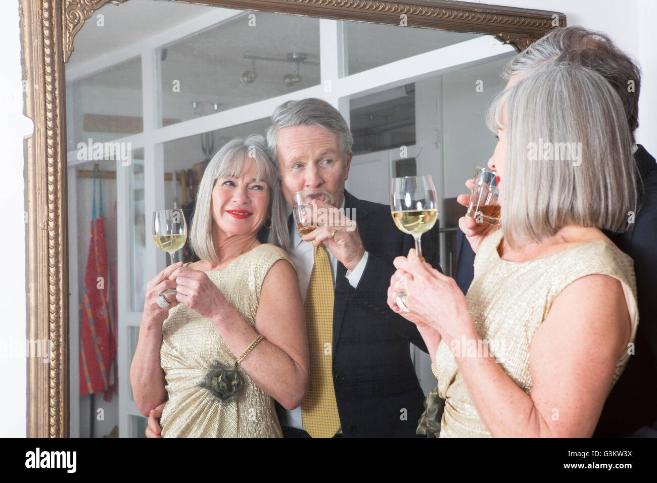 Drink in front of hi-res stock photography and images - Alamy