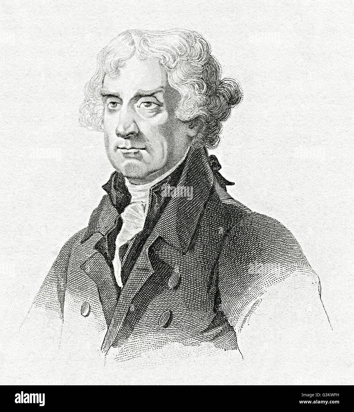 Thomas Jefferson, 1743 - 1826 Stock Photo - Alamy