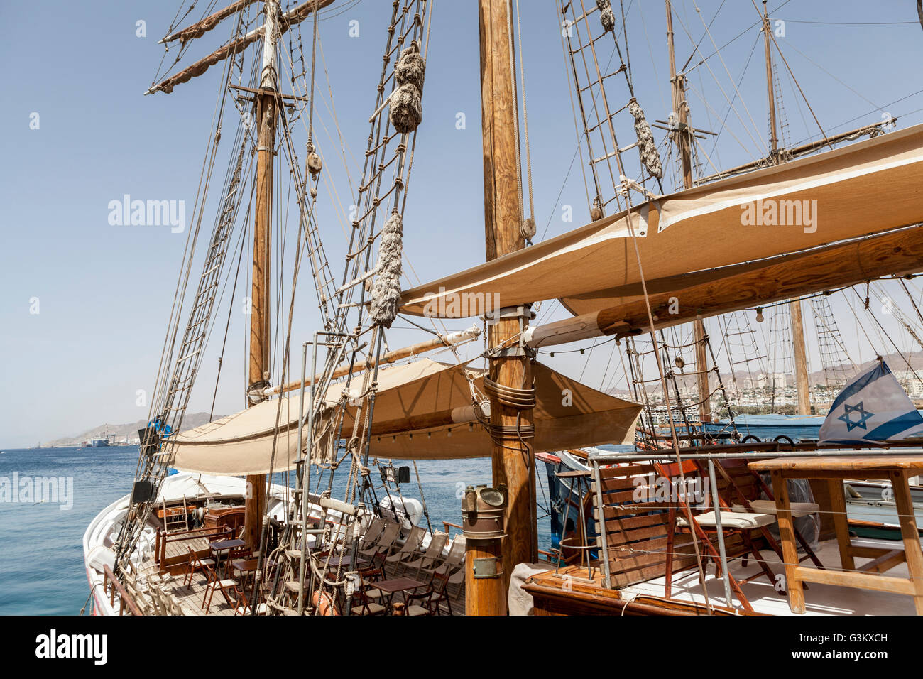Beautiful picture of a ship on water Stock Photo - Alamy