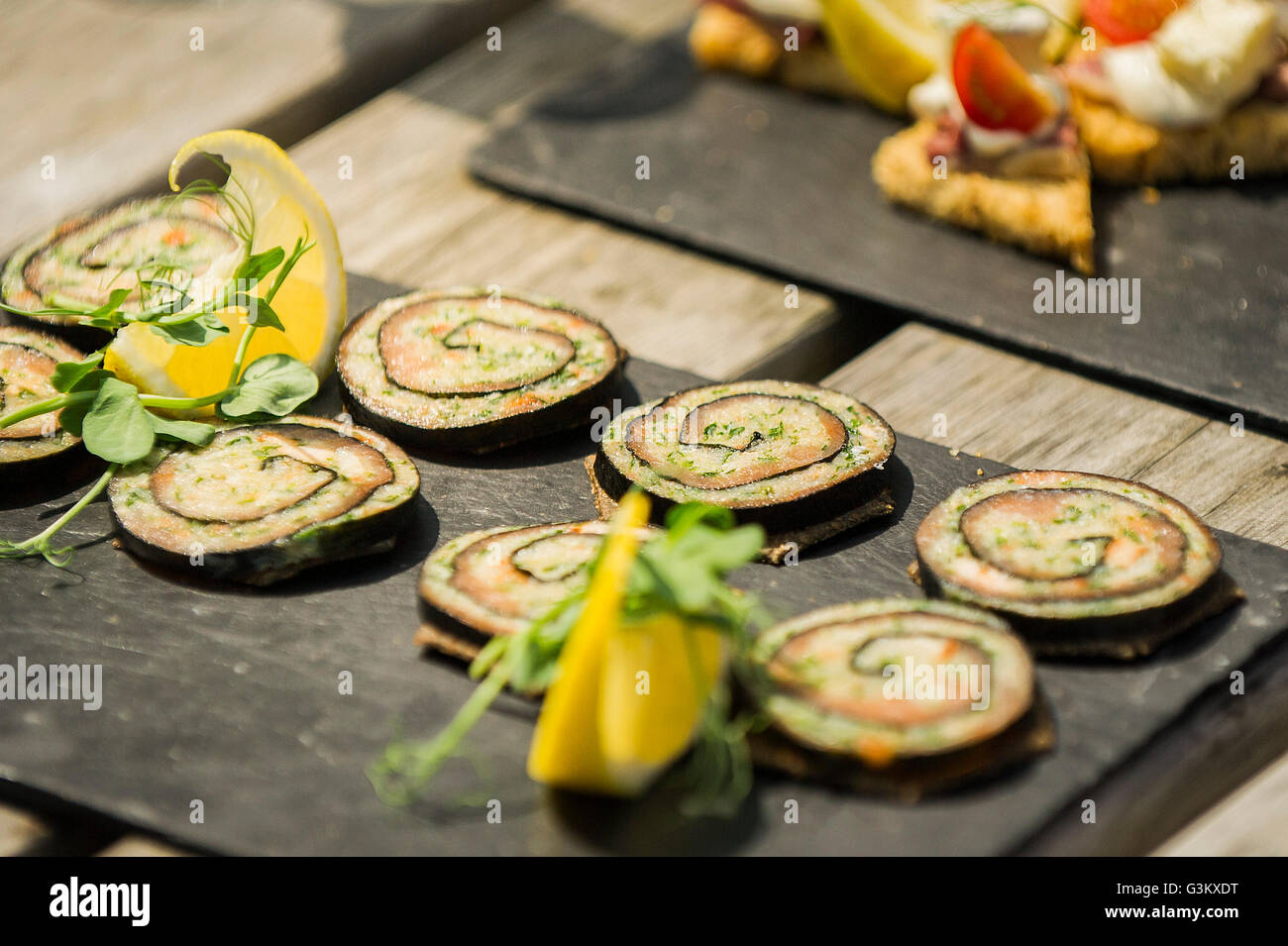 Canapes snack appetizer hi-res stock photography and images - Alamy
