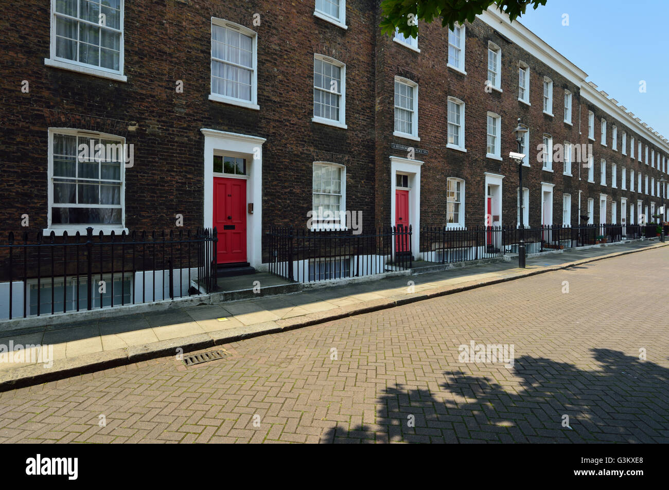 Bessborough Place, Pimlico, London SW1, England, United Kingdom Stock ...