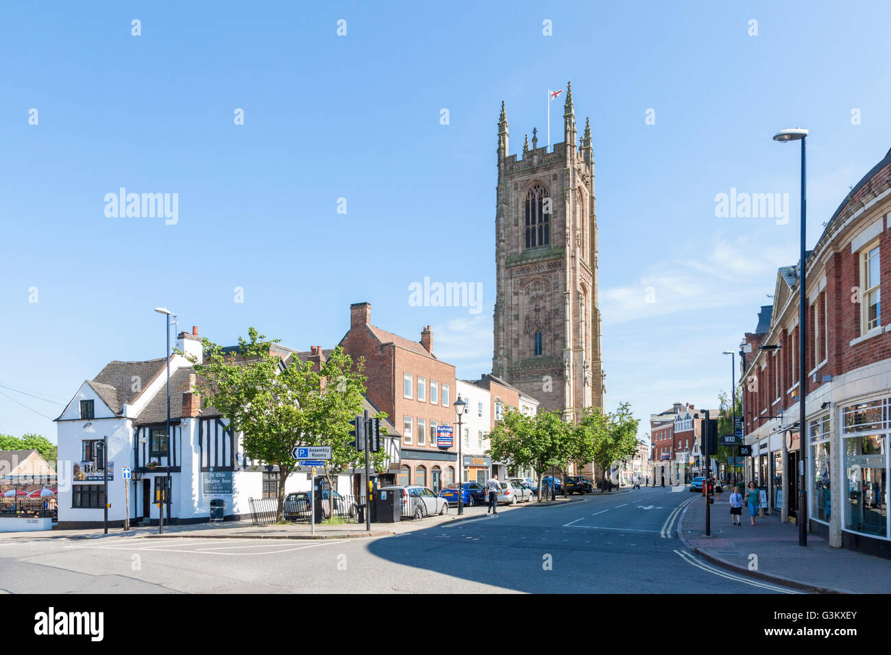 Derby cathedral hi-res stock photography and images - Alamy