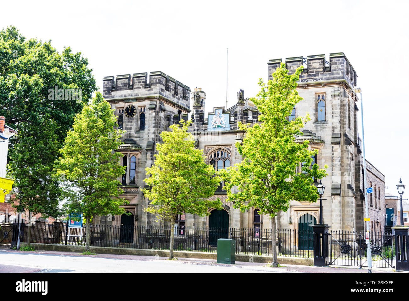 Spalding town magistrates court house building Lincolnshire UK England ...