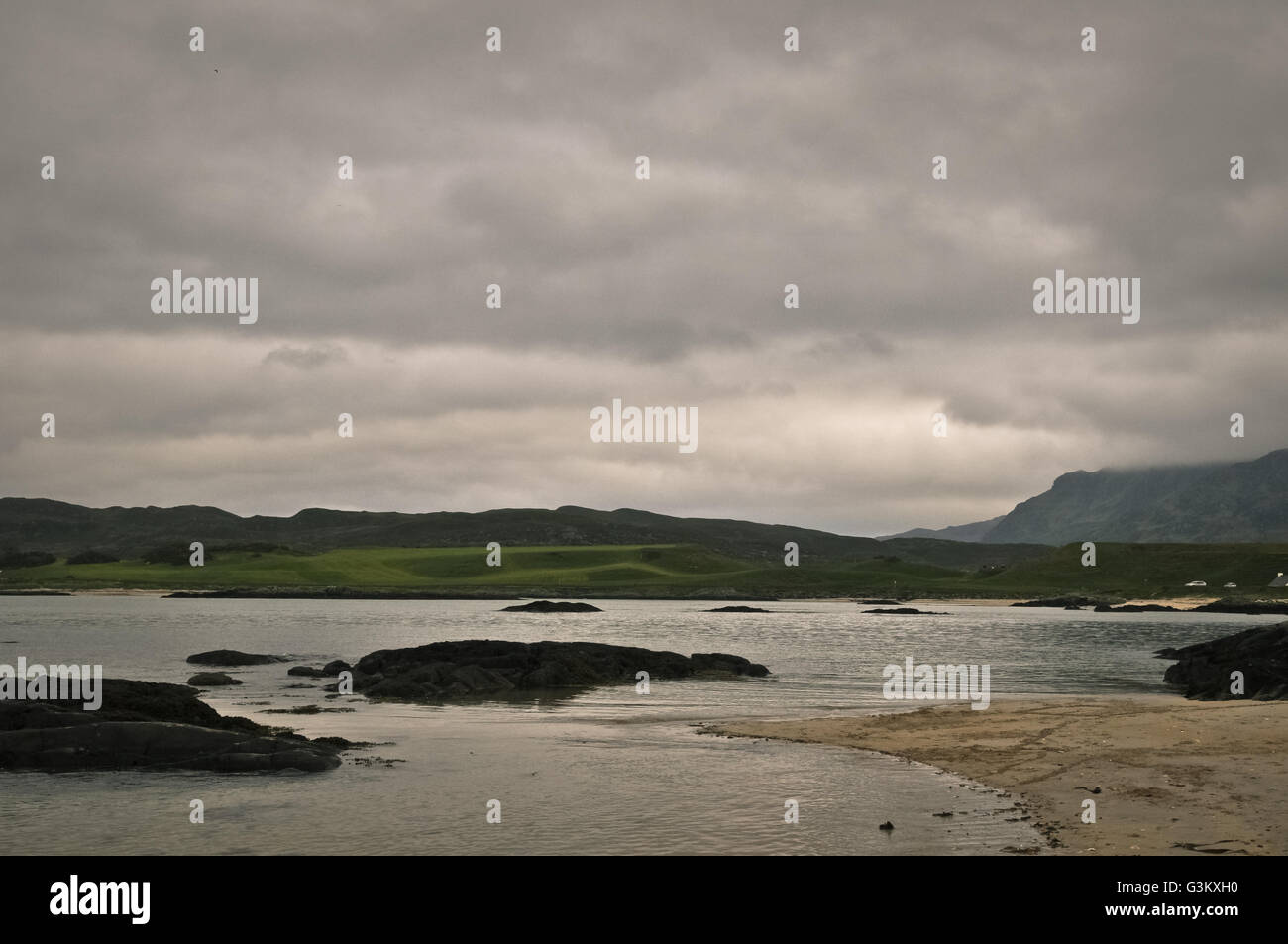 A cinematic scenery in west Highlands, Scotland Stock Photo - Alamy
