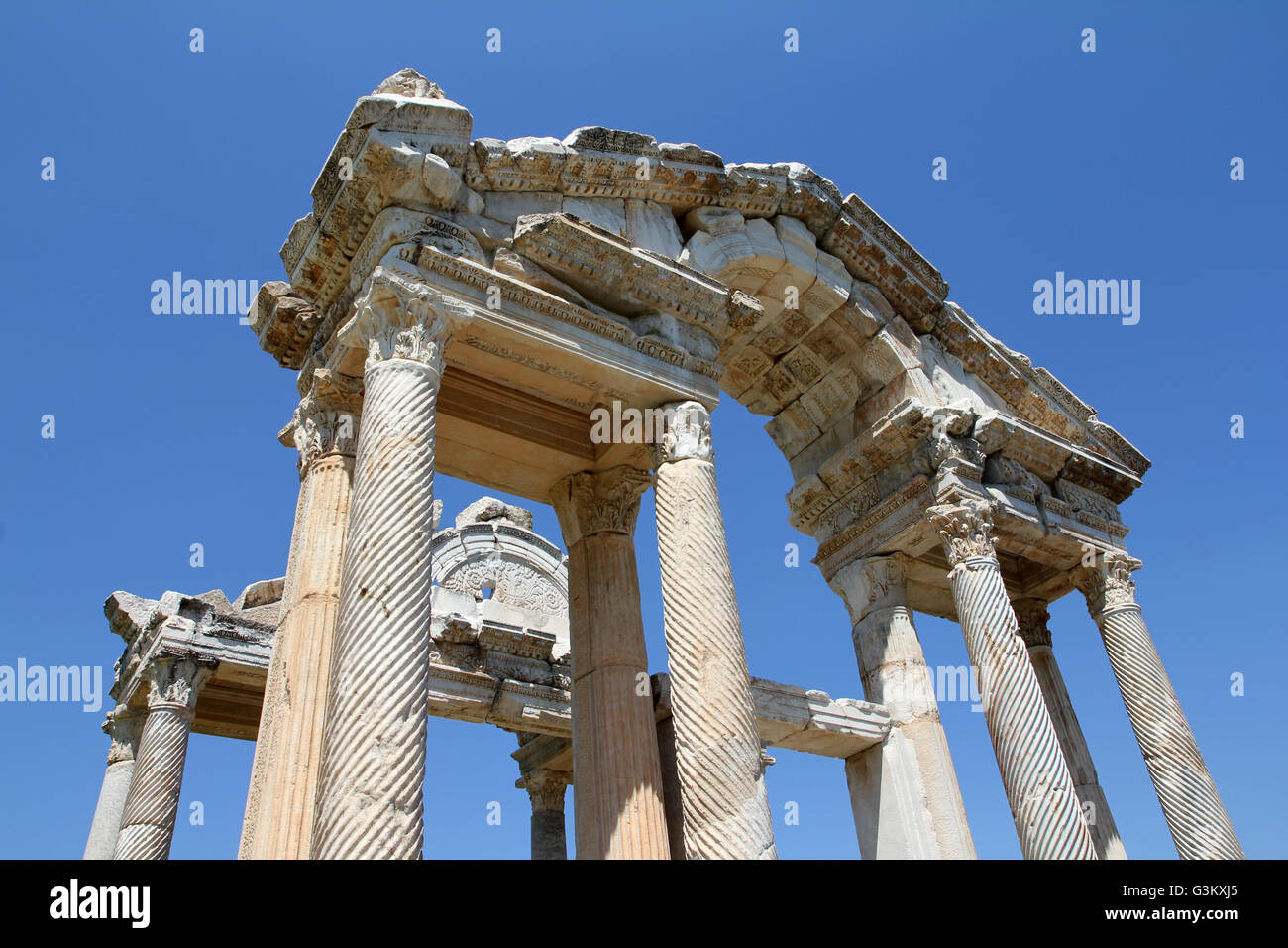 Old Roman ruins in Turkey Stock Photo - Alamy