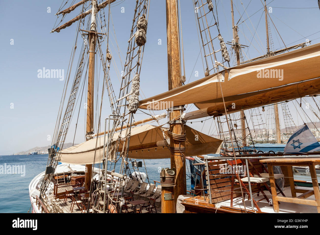 Beautiful picture of a ship on water Stock Photo - Alamy