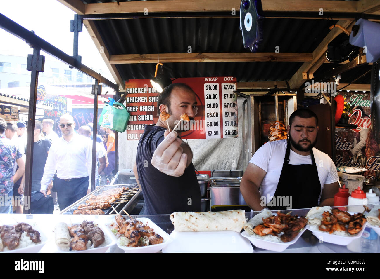 Kebab Man High Resolution Stock Photography and Images - Alamy