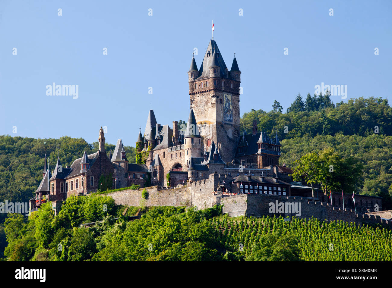 Cochem moselle reichsburg castle hi-res stock photography and images ...