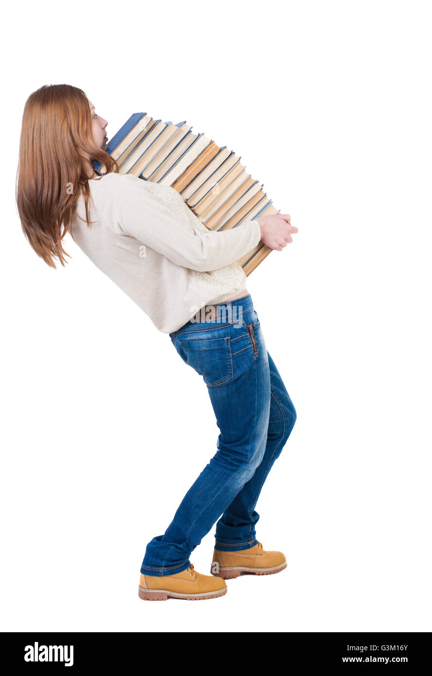 Carrying Lots Of Books