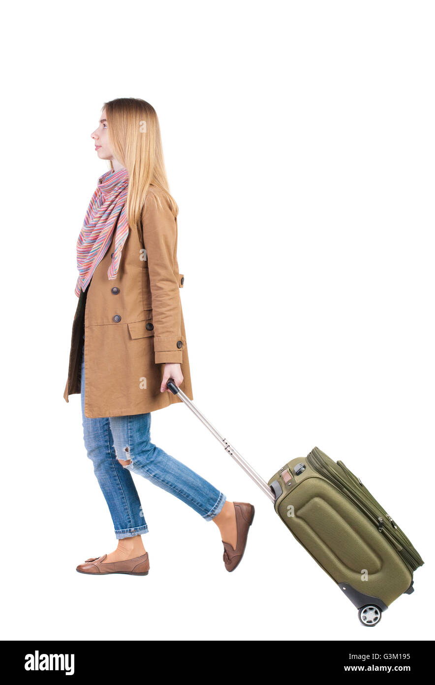 Lady With Suitcase