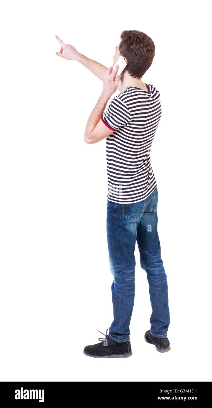 People talking pointing on Cut Out Stock Images & Pictures - Alamy