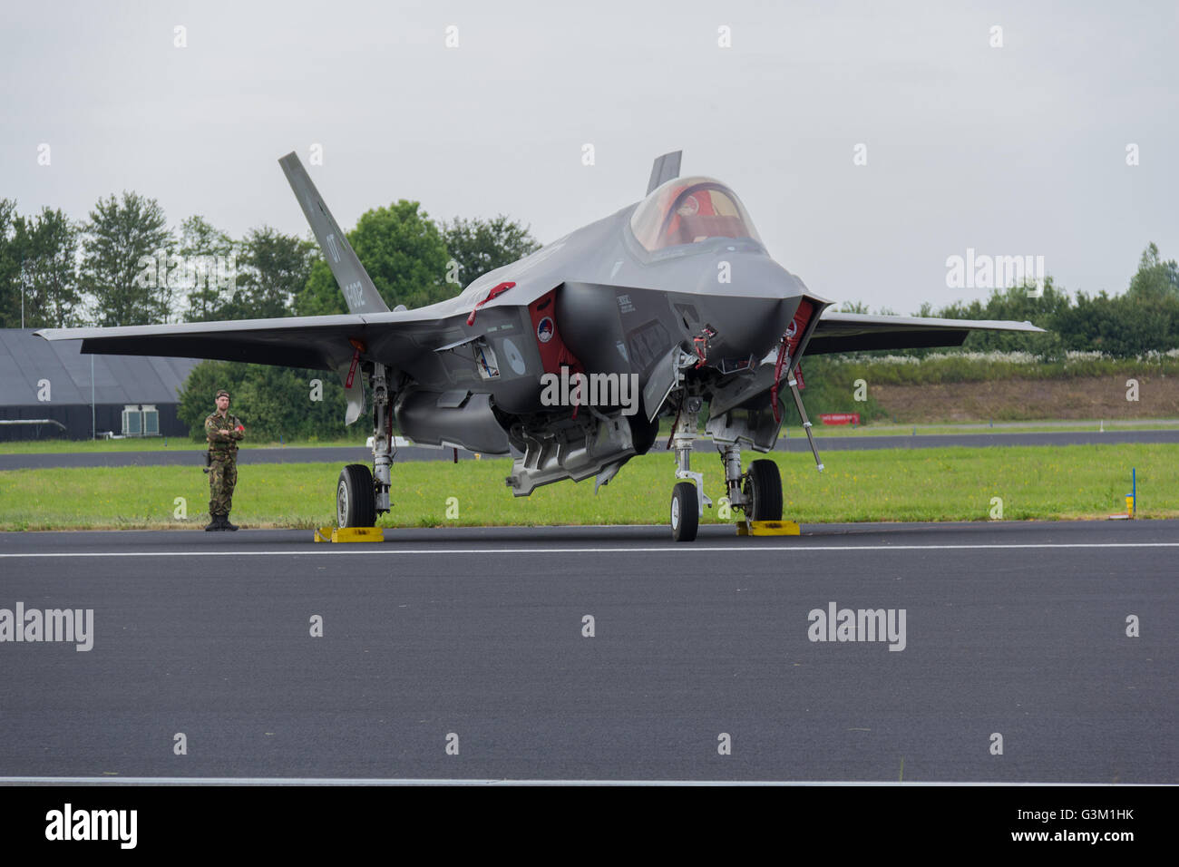 F-35 Lightning II of RNLAF Stock Photo - Alamy