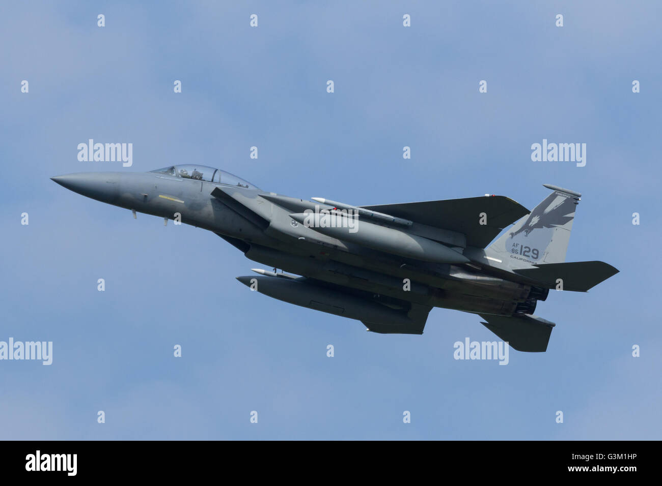 F 15c eagle hi-res stock photography and images - Alamy