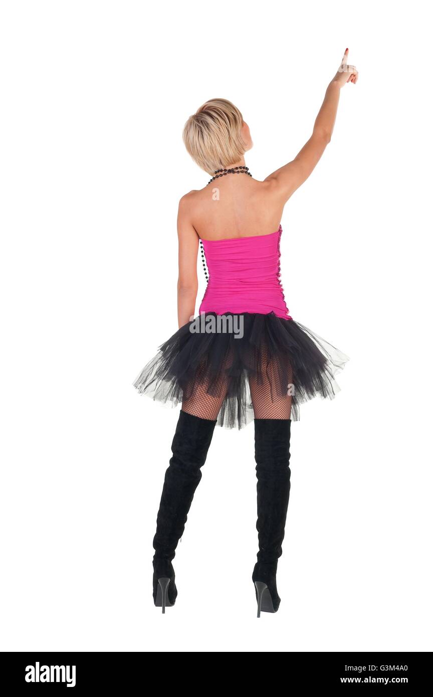 Rear view model with crown hi-res stock photography and images - Alamy