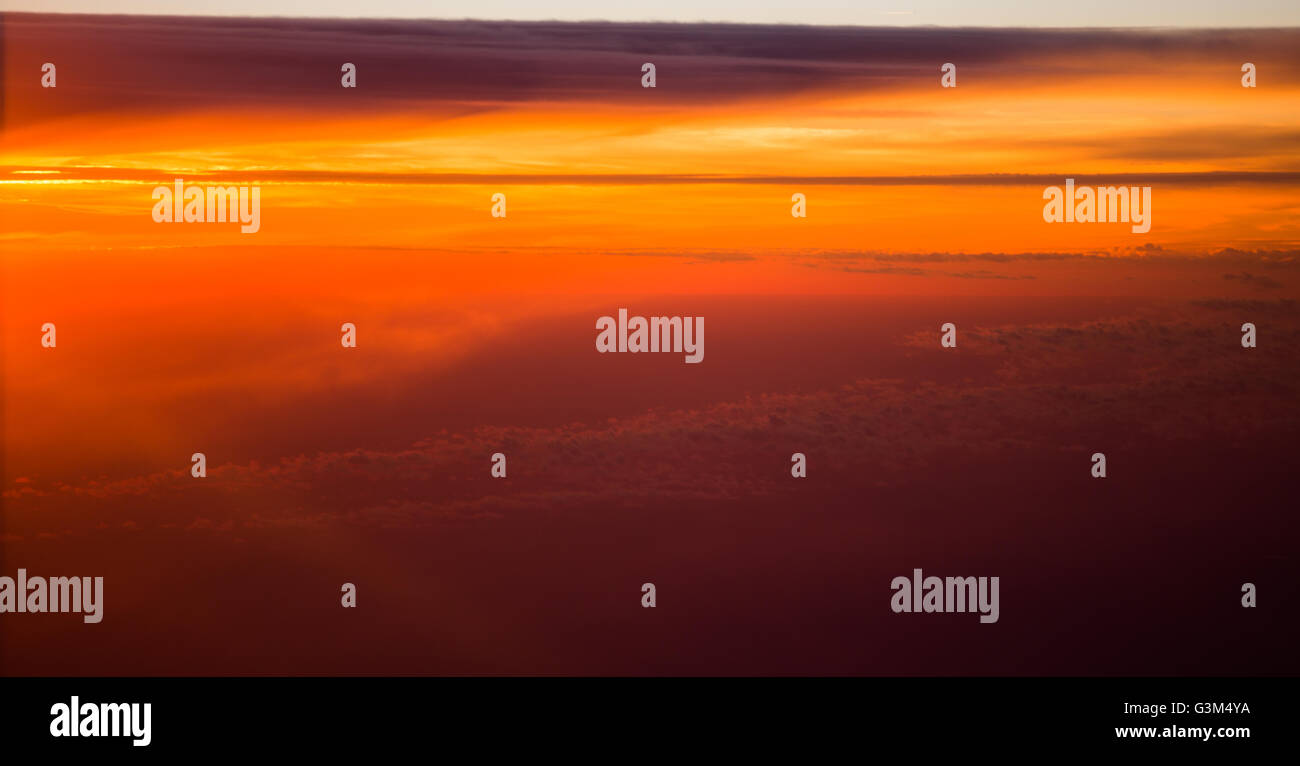 Airplane window lookout Stock Photo - Alamy