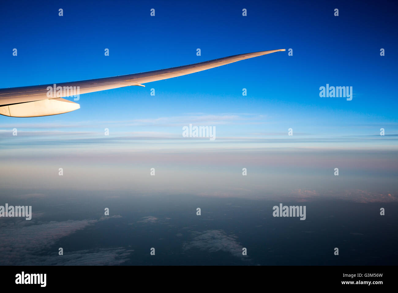Airplane window lookout Stock Photo - Alamy