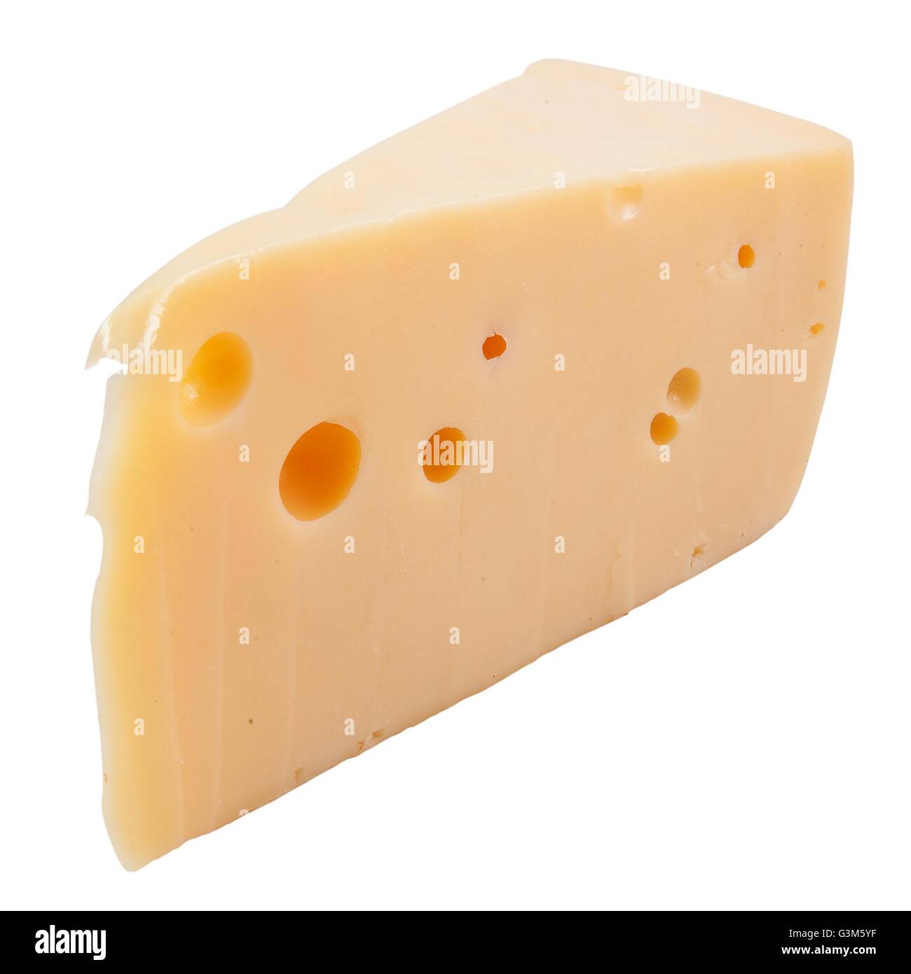A cheese isolated on a white background Stock Photo - Alamy
