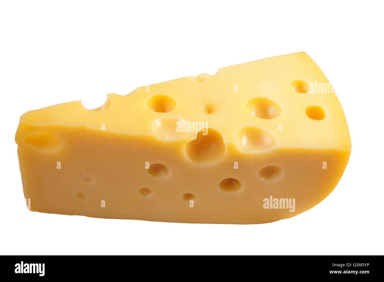cheese isolated on a white background Stock Photo - Alamy