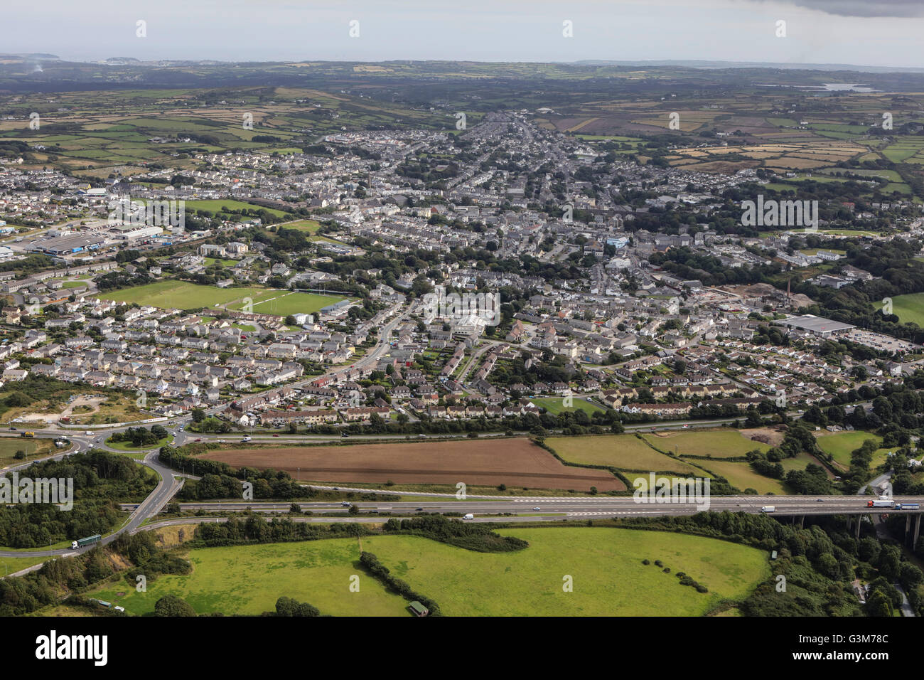 Redruth Cornwall Town Stock Photos & Redruth Cornwall Town Stock Images ...