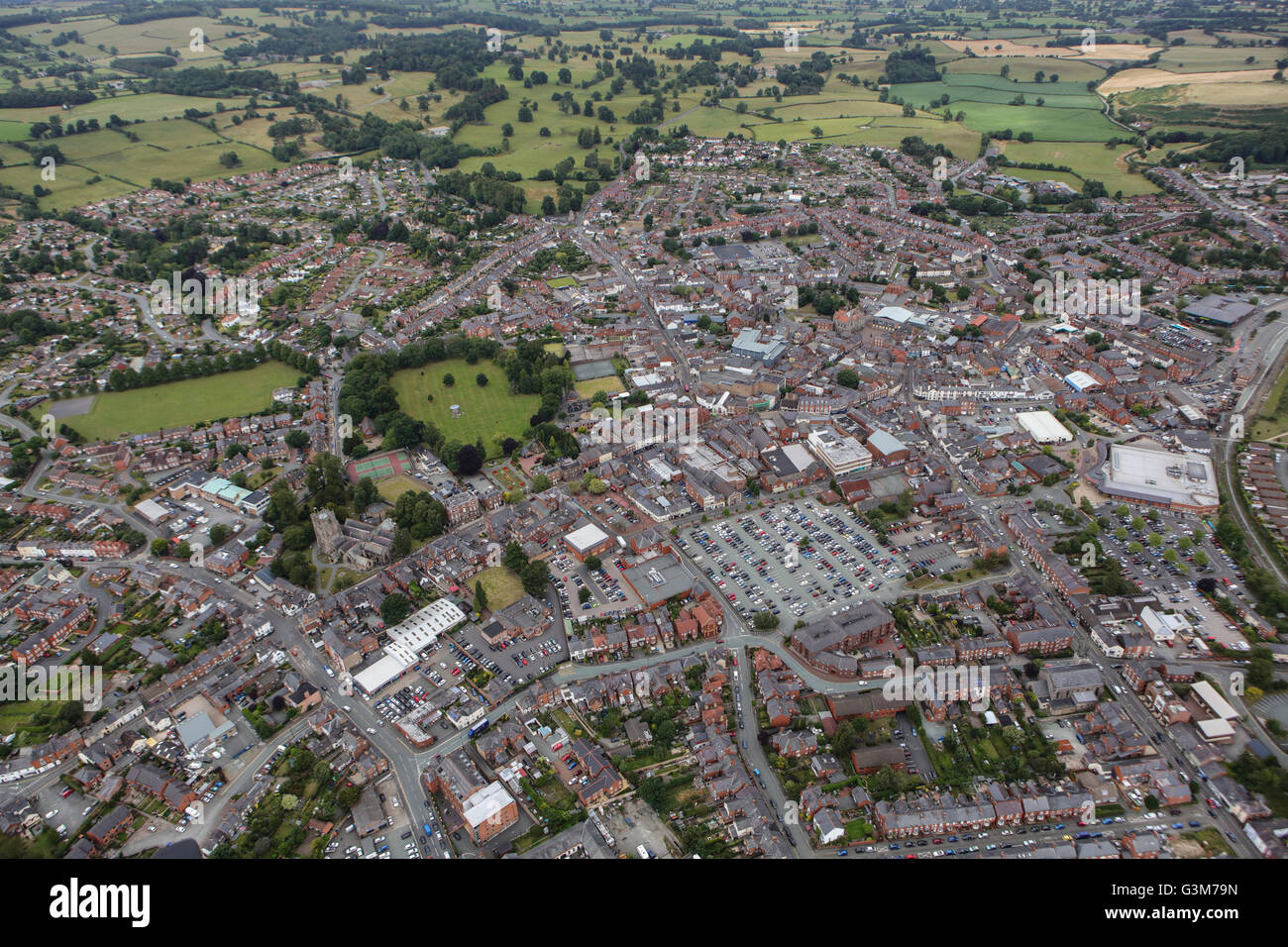 Oswestry and castle hi-res stock photography and images - Alamy