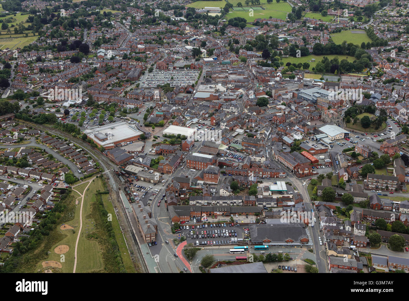 Oswestry and castle hi-res stock photography and images - Alamy