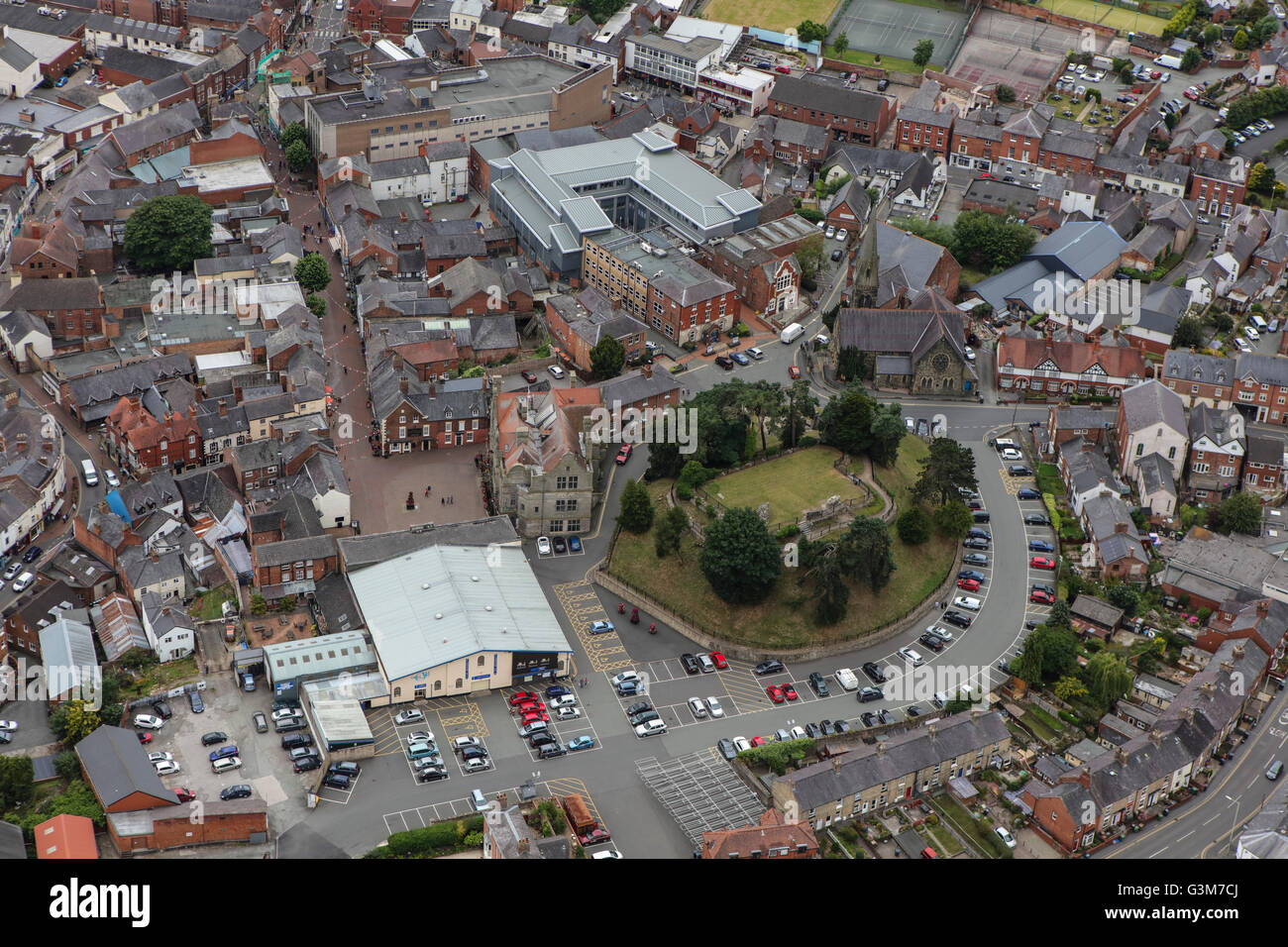 Oswestry town centre hi-res stock photography and images - Alamy