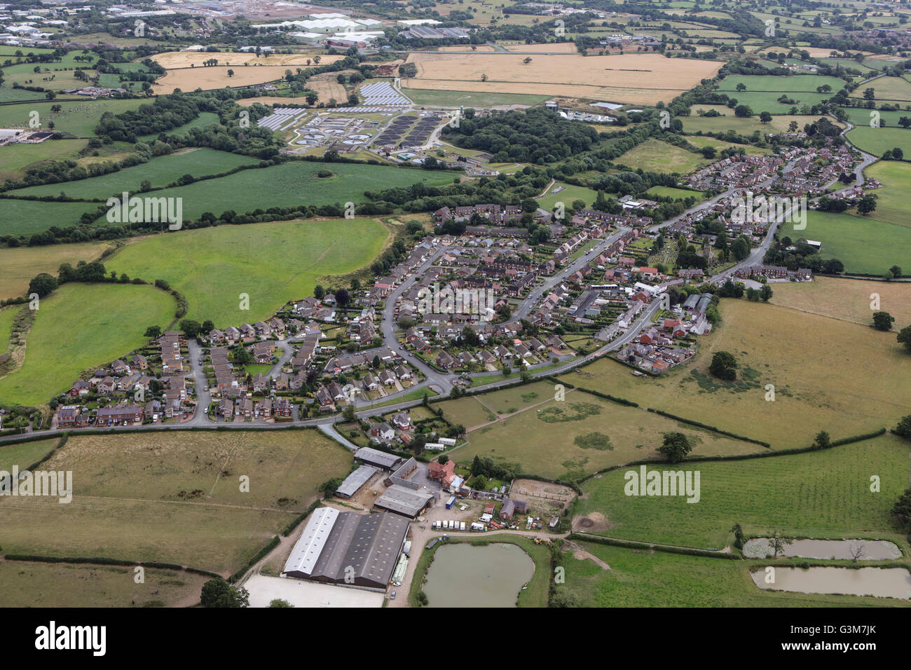 Uk north wales wrexham village hi-res stock photography and images - Alamy