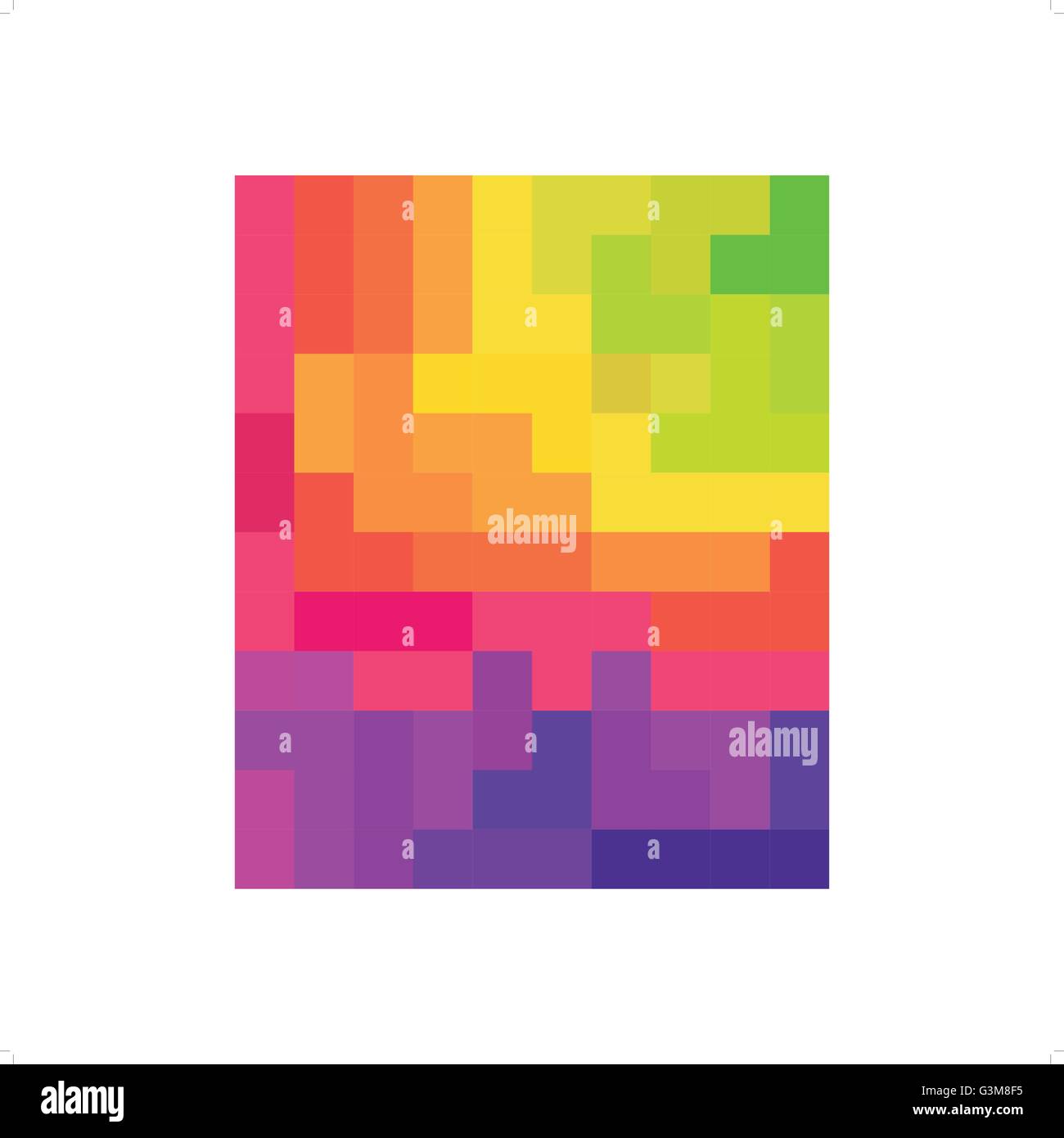 Beautiful colorful checkered background vector illustration isolated on ...