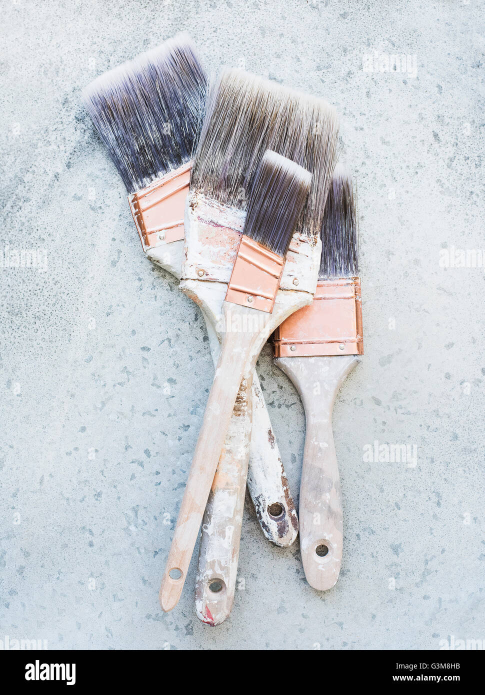 Brush assortment hi-res stock photography and images - Alamy