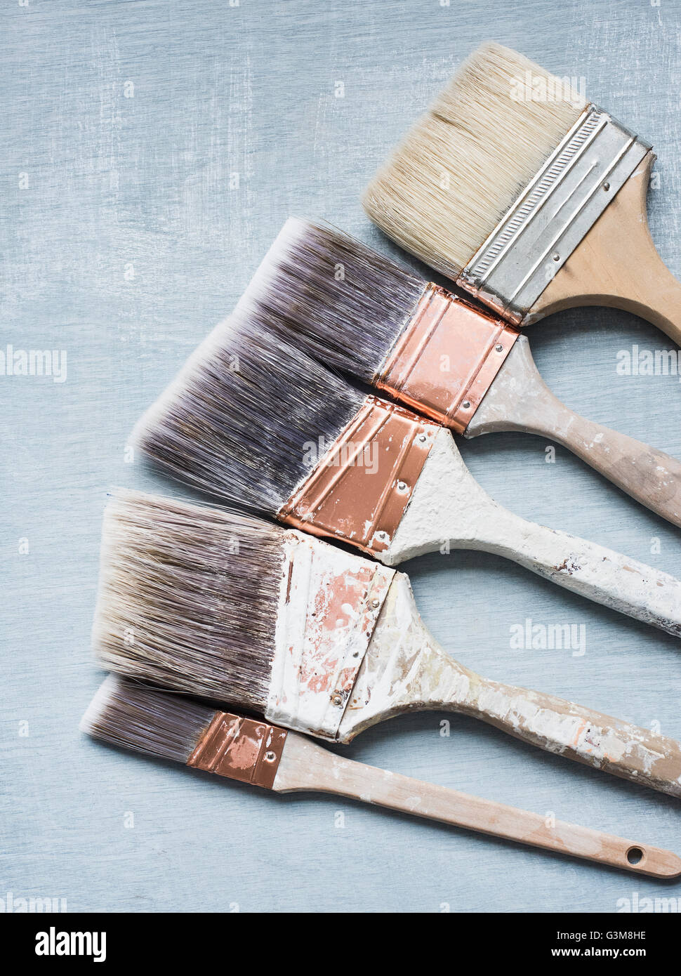 Mixed brushes hi-res stock photography and images - Alamy