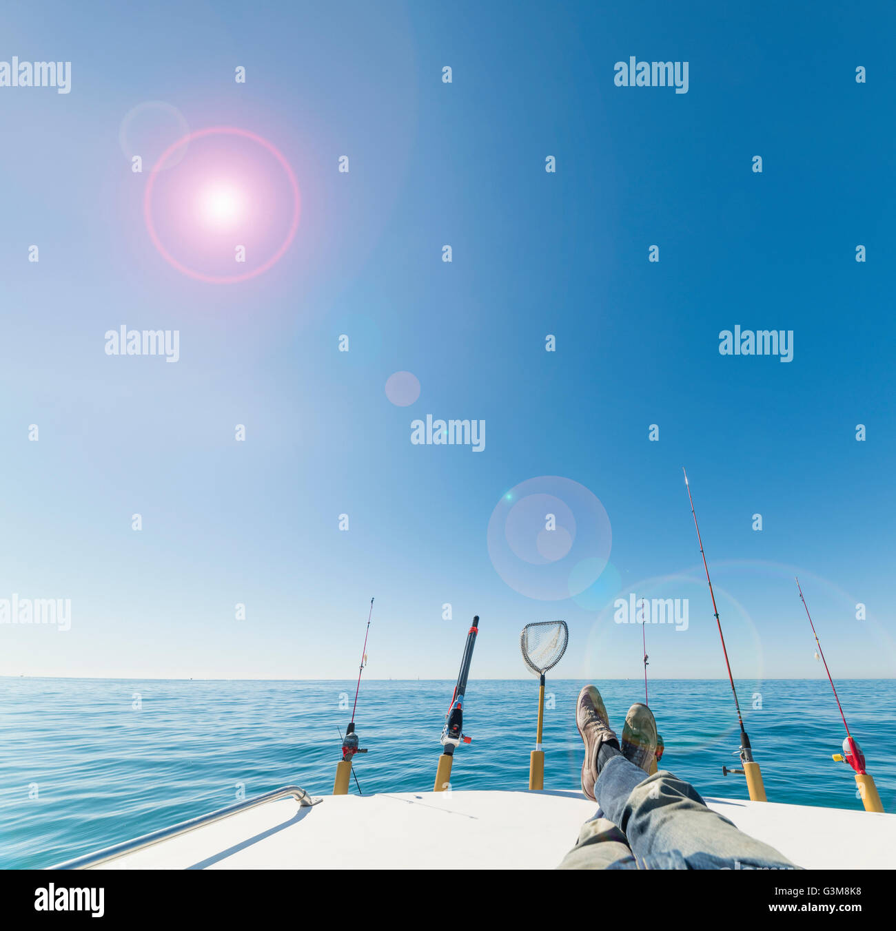 Fishing rods crossed hi-res stock photography and images - Alamy
