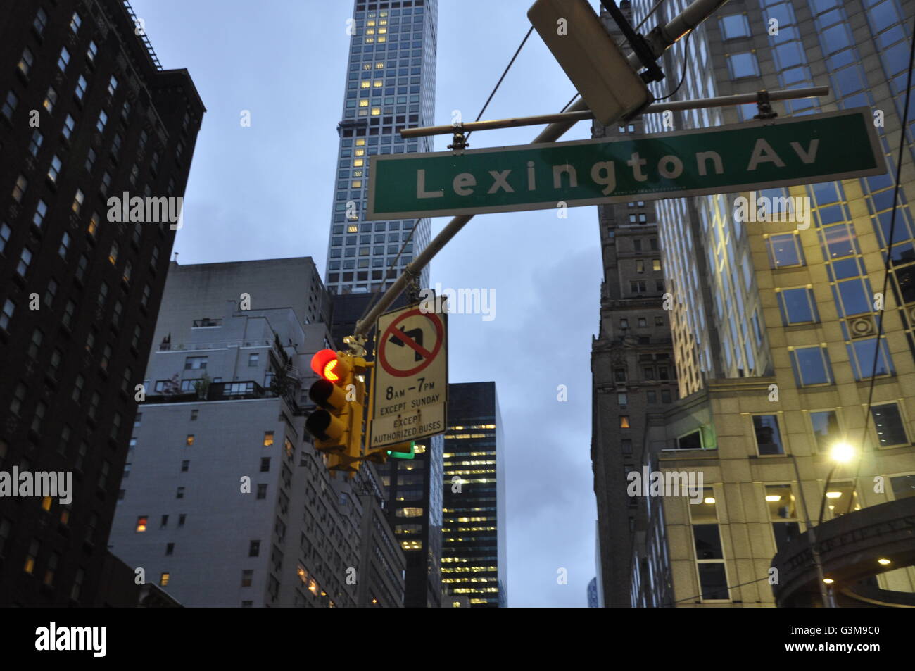 Lexington avenue new york hi-res stock photography and images - Alamy