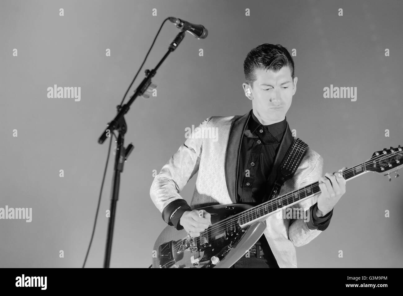 Music festival alex turner hi-res stock photography and images - Alamy