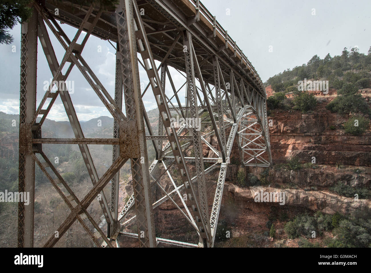 Midgley Bridge in Sedona, Arizona Stock Photo - Alamy