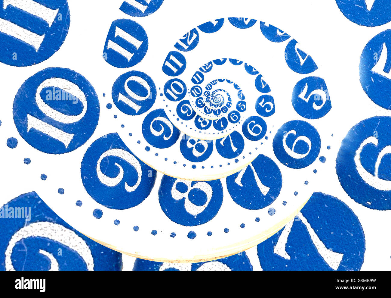 Spiral clock infinite hi-res stock photography and images - Alamy