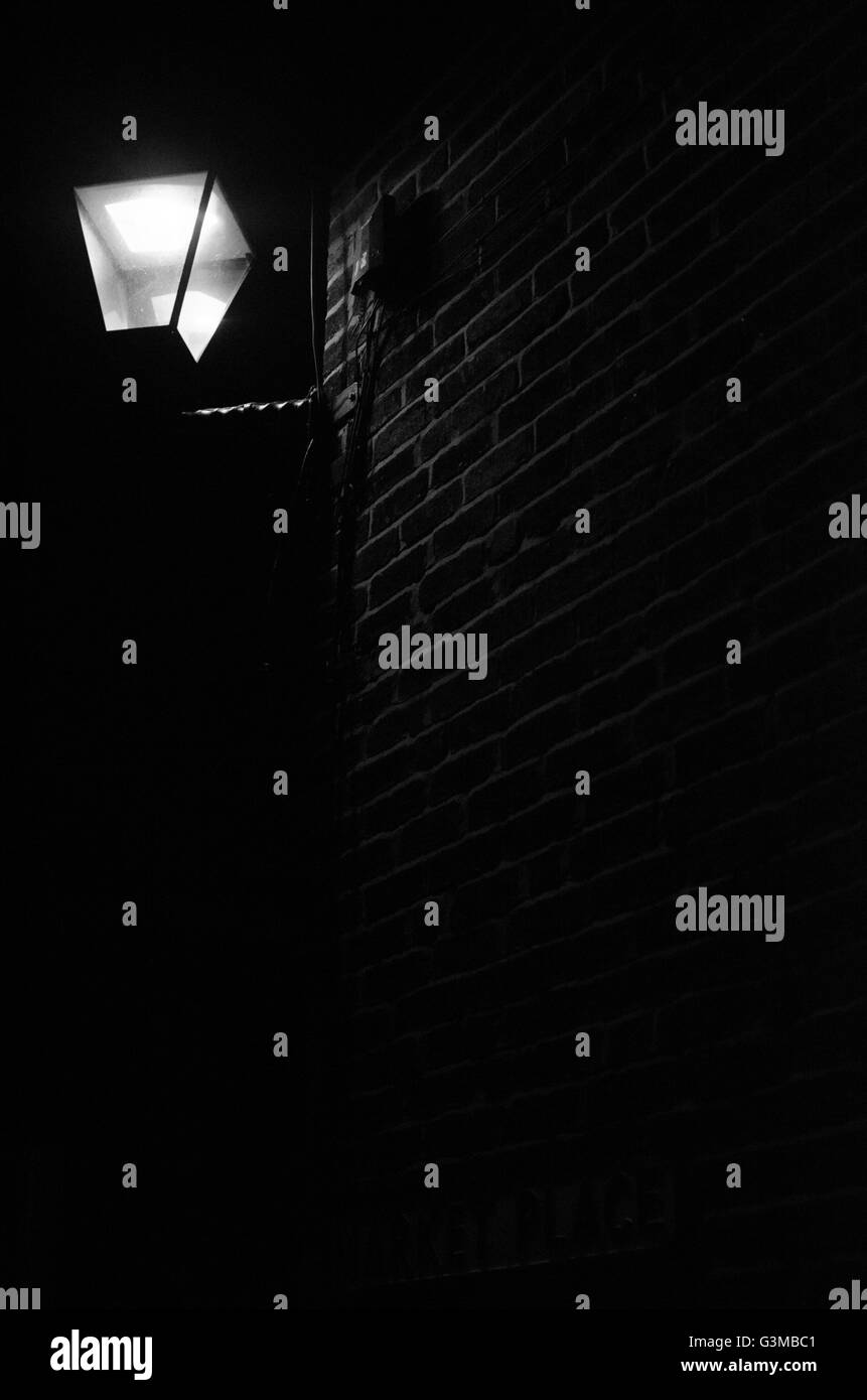 Ancient street light Black and White Stock Photos & Images - Alamy