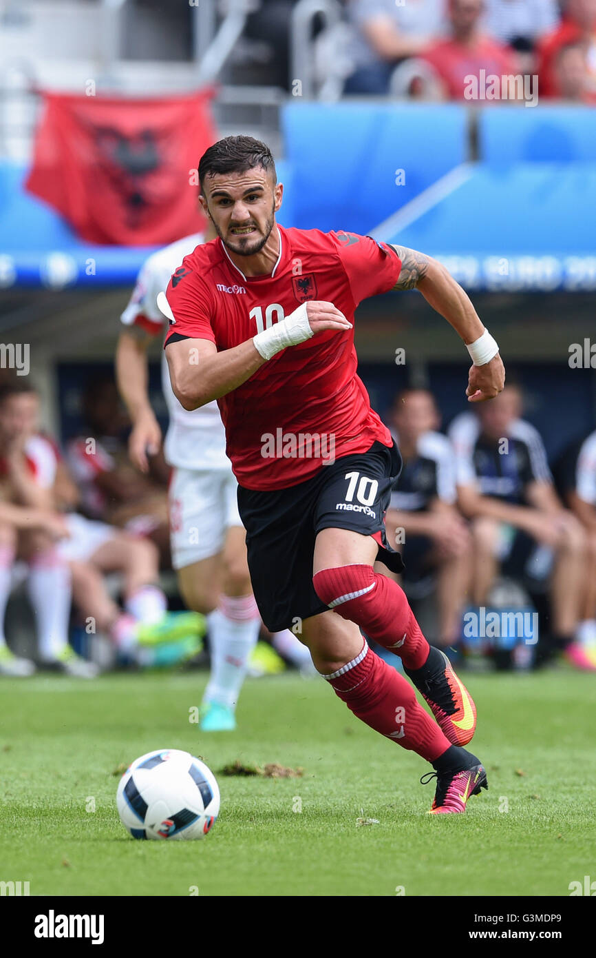 Armando Sadiku (ALB), JUNE 11, 2016 - Football / Soccer : UEFA EURO ...