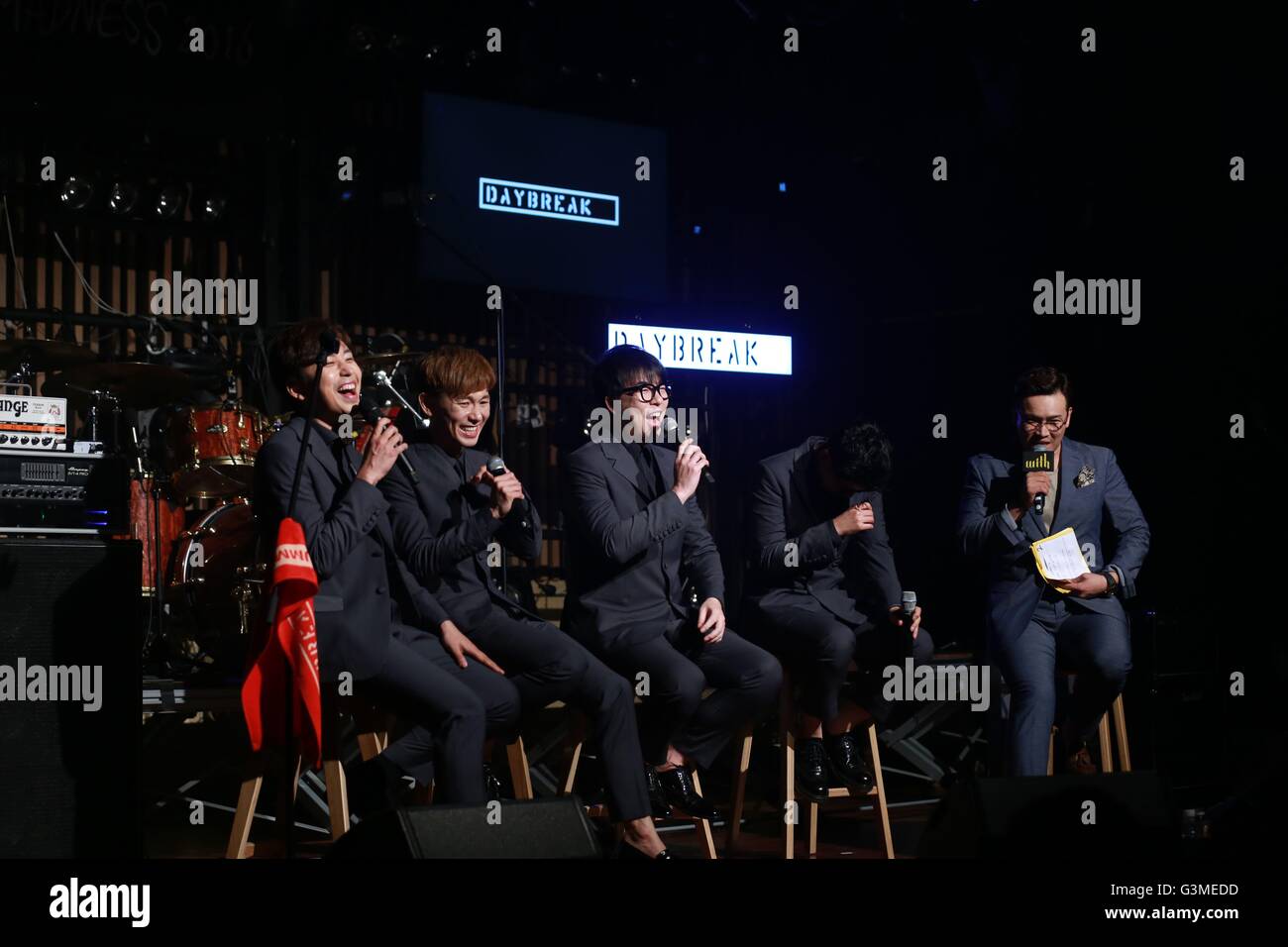 Korean group Daybreak hold showcase concert in Seoul, Korea on 13th ...