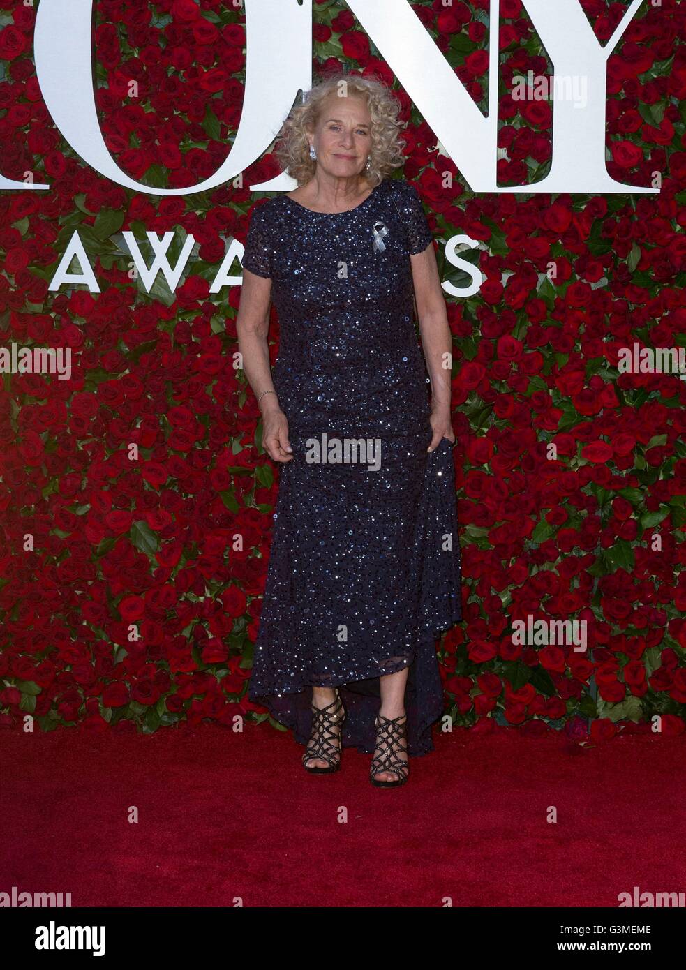 New York, NY, USA. 12th June, 2016. Carole King at arrivals for 70th ...