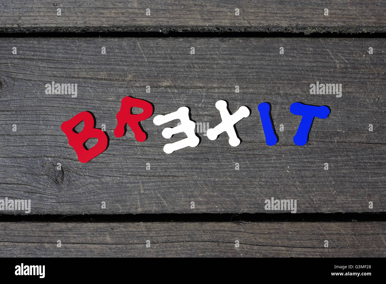 Brexit word brexit letters hi-res stock photography and images - Alamy