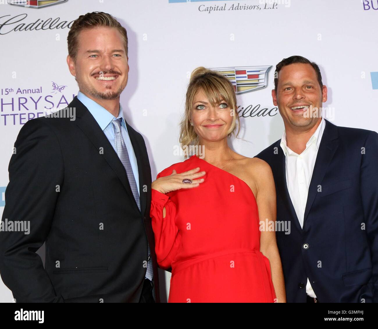 Los Angeles, CA, USA. 11th June, 2016. Eric Dane, Rebecca Gayheart ...