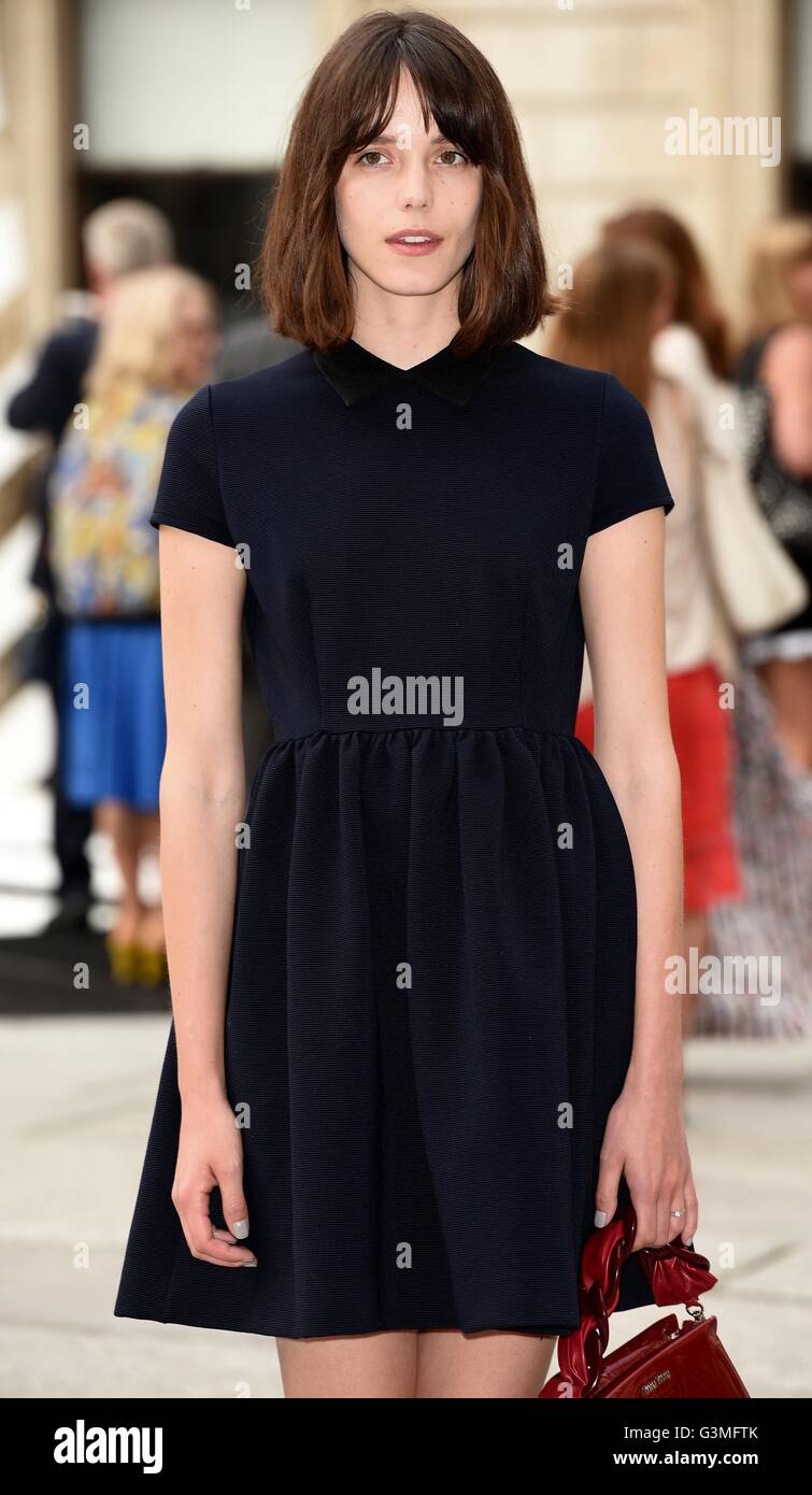 London, UK. Stacy Martin at The Royal Academy Of Arts Summer Exhibition ...